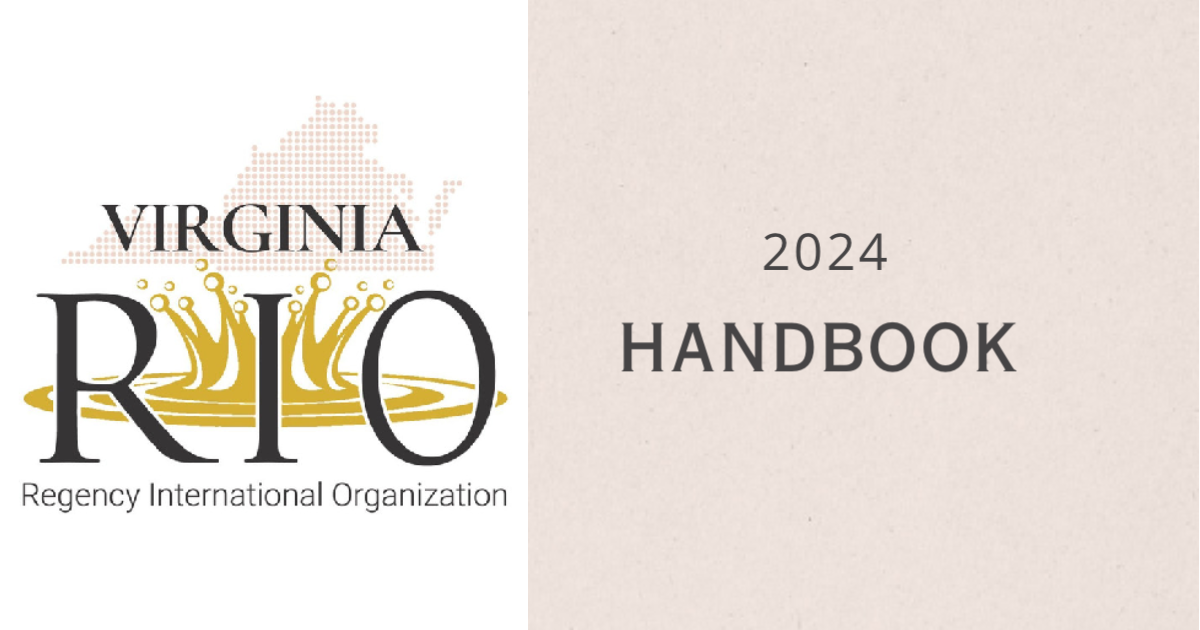 2024 Virginia RIO Pageant Handbook
